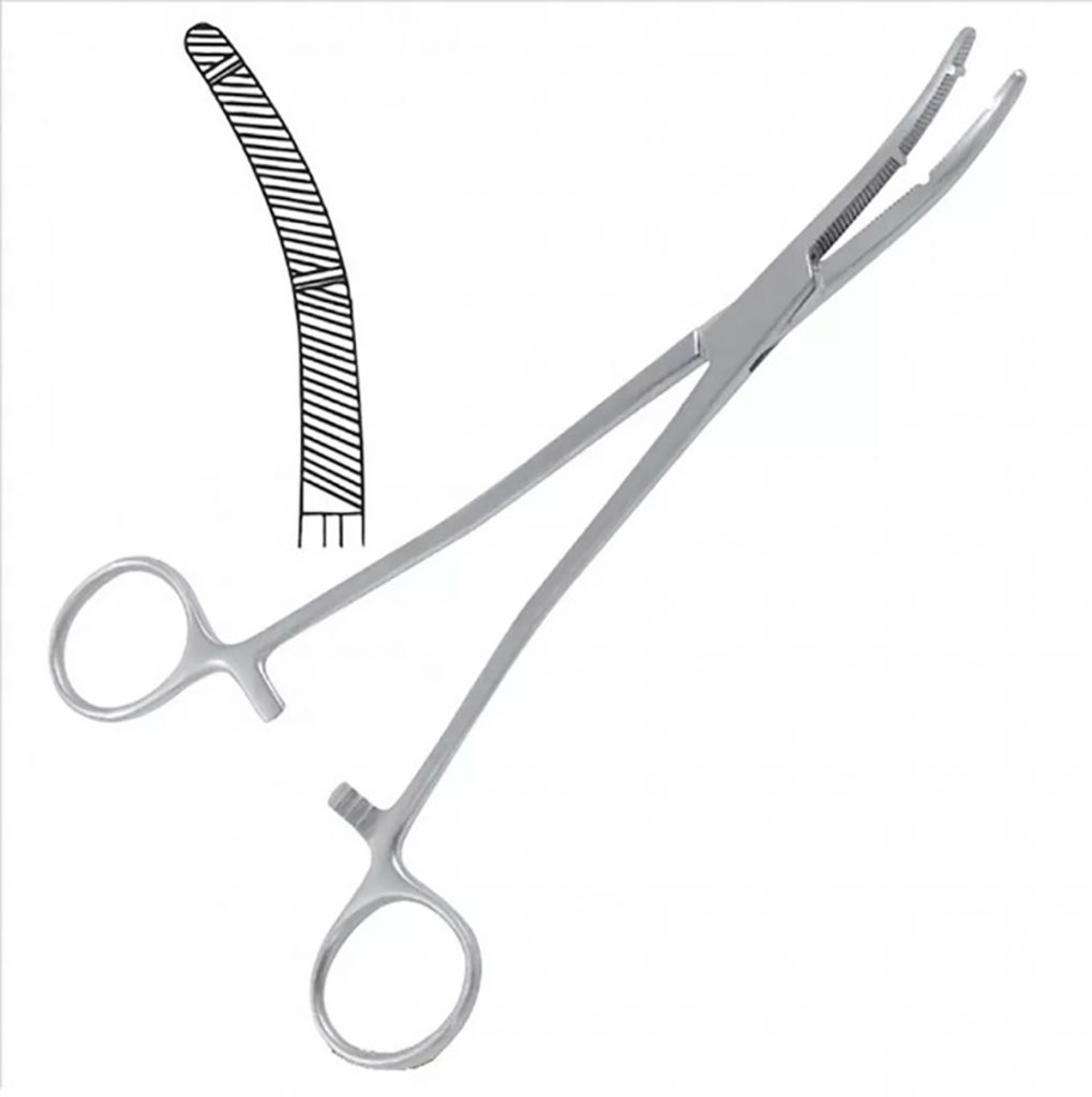 Hysterectomy Forceps Curve - Pissco